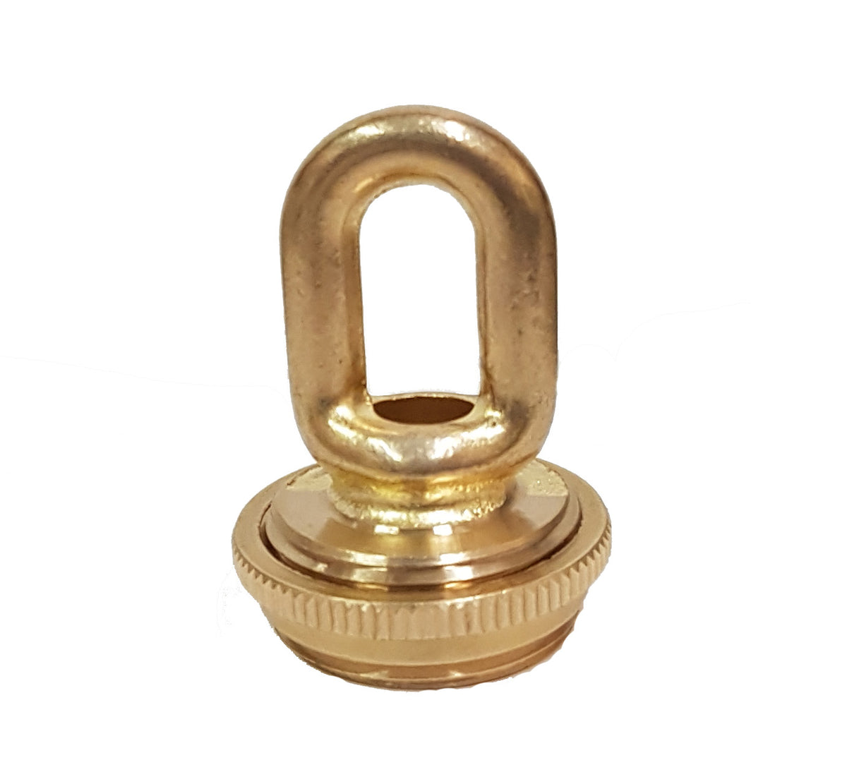 Unfinished Cast Brass Screw Collar Loop Canopy Set – ChandelierSupply.com