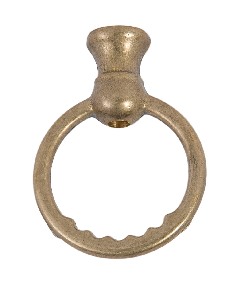 Brass Round Hang Straight Loop – ChandelierSupply.com