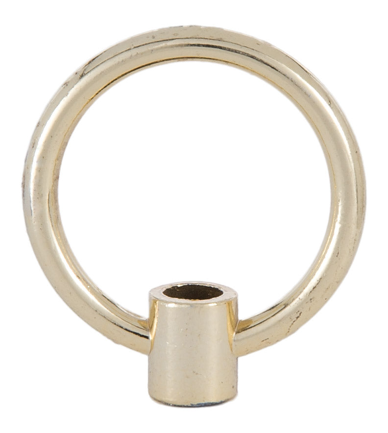 Large 2 Inch Cast Loop with Brass Plating – ChandelierSupply.com