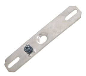 4 inch Crossbar 1/8F with 8/32 ground screw – ChandelierSupply.com
