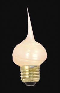 Standard Base Small Silicone Tipped Bulb – ChandelierSupply.com